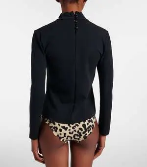 Marysia Scalloped Rashguard Top