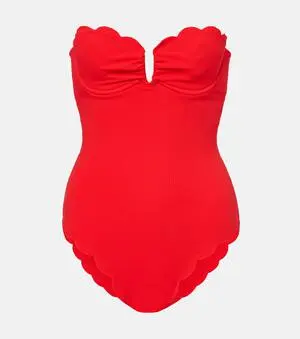Marysia Lisbon Maillot One Piece Swimsuit - Red