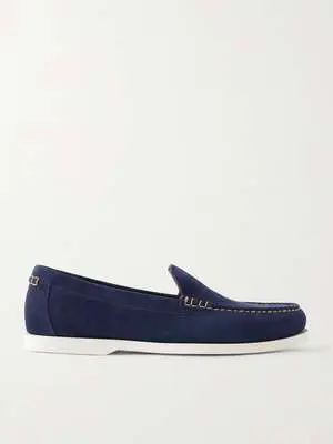 Polo Ralph Lauren Merton Suede Loafers - Navy