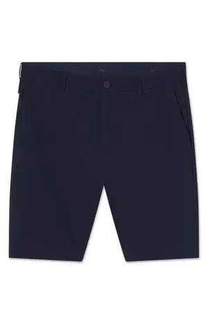Mizzen+main Helmsman Flat Front Golf Shorts - Navy Solid