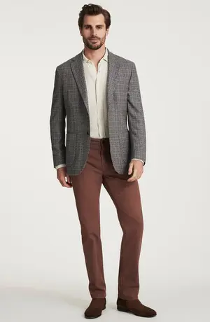 34 Heritage Matteo Marled Wool Blend Sport Coat