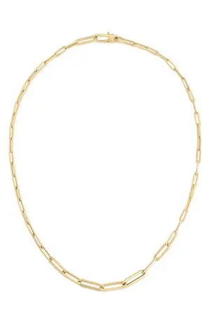 Roberto Coin Oro Open Link Necklace - Yellow