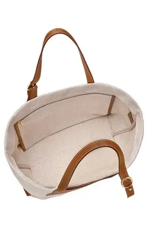 Longchamp Complice Canvas & Leather Tote