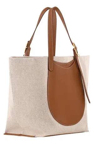 Longchamp Complice Canvas & Leather Tote