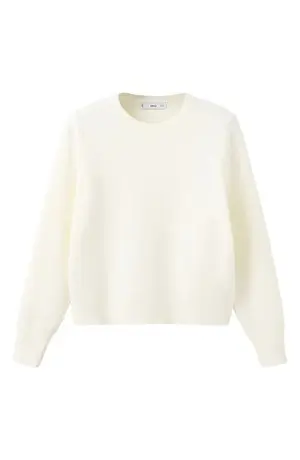 Mango Button Cuff Sweater