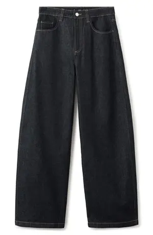 Mango Mid-rise Balloon Jeans