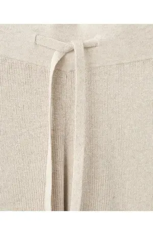 Mango Pull-on Straight-leg Knit Pants