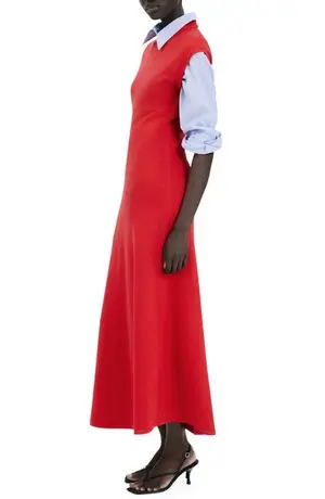 Mango Cap Sleeves Day Dresses
