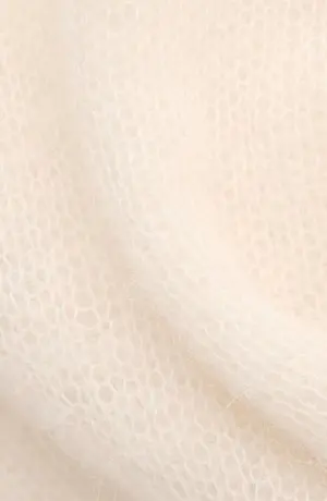 Mango Semisheer Alpaca Blend Sweater
