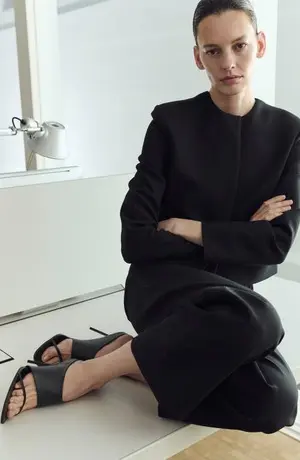 Mango Crop Straight Leg Pants