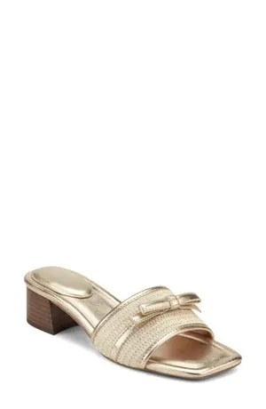 Rockport Clarice 2 Slide Sandal - Gold/medium Natural