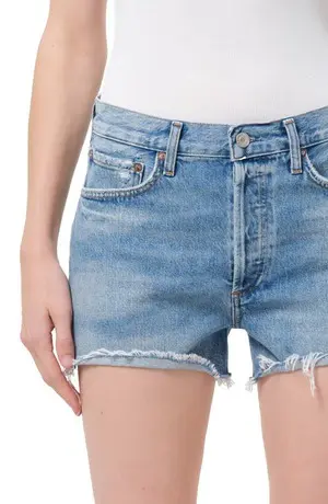 AGOLDE Parker Denim Cutoff Shorts