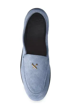G/fore Metal Tees Suede Flex Loafer