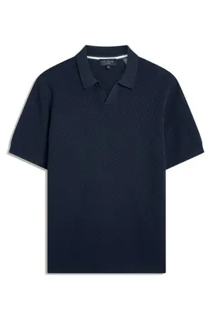 Ted Baker London Luthen Zigzag Polo - Navy
