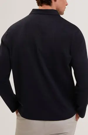 Ted Baker London Wyther Quarter Zip Polo