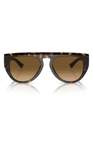 SCUDERIA FERRARI 56mm Polarized Sunglasses - Havana/polar Brown Gradient