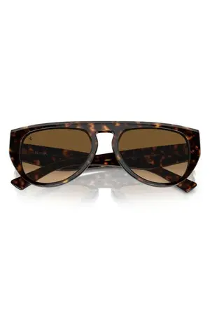 SCUDERIA FERRARI 56mm Polarized Sunglasses - Havana/polar Brown Gradient