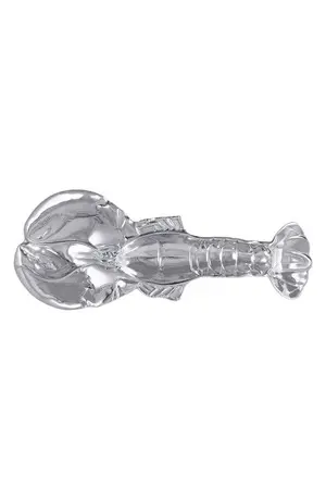 MARIPOSA Lobster Sectional Server - Silver