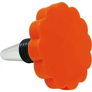 MARIPOSA Scallop Bottle Stopper - Orange