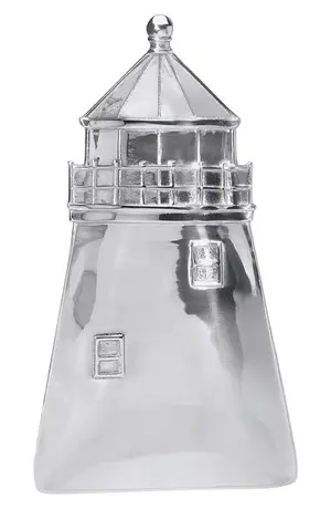 MARIPOSA Lighthouse Serving Tray - Silver
