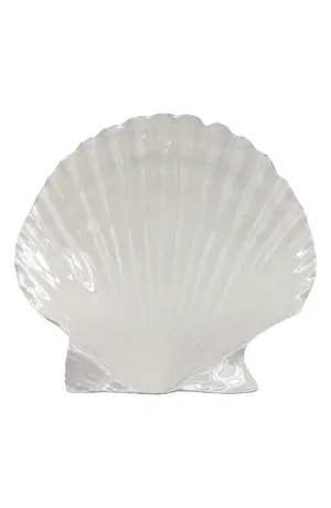 MARIPOSA Sand Scallop Trinket Dish - Beige