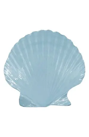 MARIPOSA Dusty Scallop Trinket Dish - Blue