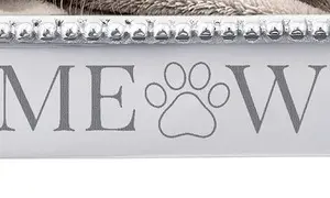 MARIPOSA Meow Beaded 4 X 6-inch Picture Frame