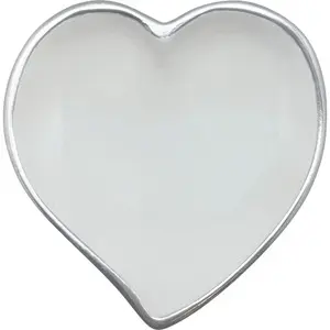 MARIPOSA Heart Trinket Dish - White