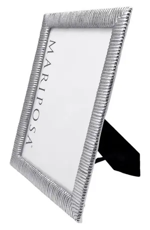 MARIPOSA Woven Texture 5 X 7-inch Picture Frame