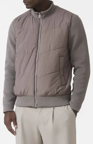 MAUVAIS Lamarck Slim Jacket - Medium Beige
