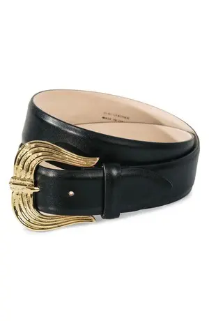 DEHANCHE Cupid Leather Belt - Black