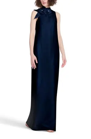 Emily Shalant Floral Evening Dresses