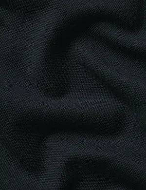 CHARLES TYRWHITT Short Sleeve Cotton Stretch Pique Polo - Black