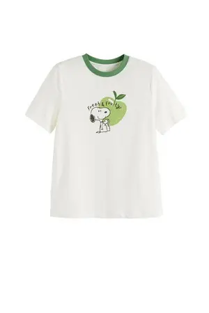 Chinti & Parker Snoopy Apple T-shirt