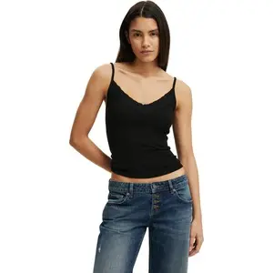 Cotton On Ribbed Camis Tanks For Women