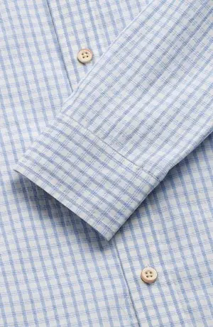 SURFSIDE SUPPLY CO. Brian Seersucker Shirt - Blue