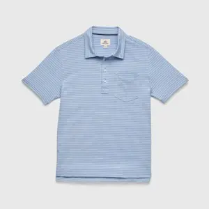 SURFSIDE SUPPLY CO. Michael Stripe Polo - Forever Blue Stripe