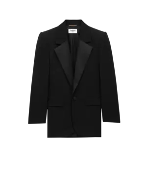 Saint Laurent Single-breasted Tuxedo Jacket