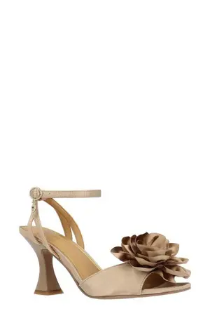 J. Reneé Pomeline Ankle Strap Sandal Beige