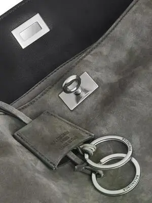Balenciaga Turn-lock-fastening Shoulder Bag - Grey