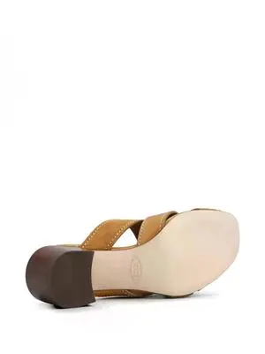 TOD'S Cross-strap Sandals - Brown