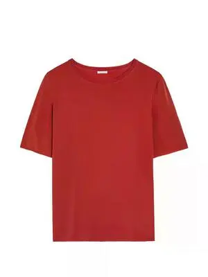JOSEPH Rubin Crew-neck T-shirt - Red
