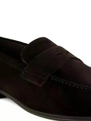 DOUCAL'S Suede Loafers - Brown