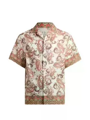 Etro Paisley Floral Shirt - Neutrals