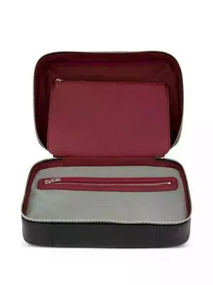 Brunello Cucinelli Grain Leather Beauty Case - Black