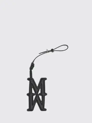 Max Mara Calf Leather Key Ring Black