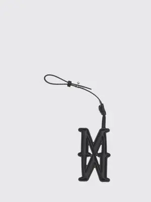 Max Mara Calf Leather Key Ring - Black