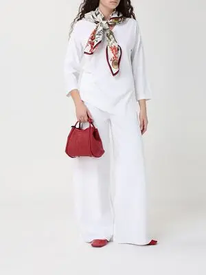 Max Mara Viscose Blend Wide-leg Trousers