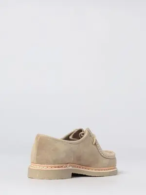 Paraboot Suede Brogue Shoes - Beige