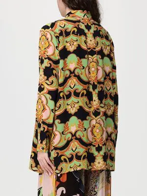 Etro Cotton Blend Shirt With Paisley Print